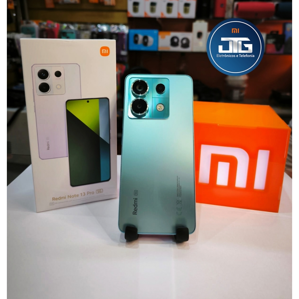 Redmi Note 13 Pro 5g 8gb Ram 256gb Armazenamento Interno Jtg Eletrônicos