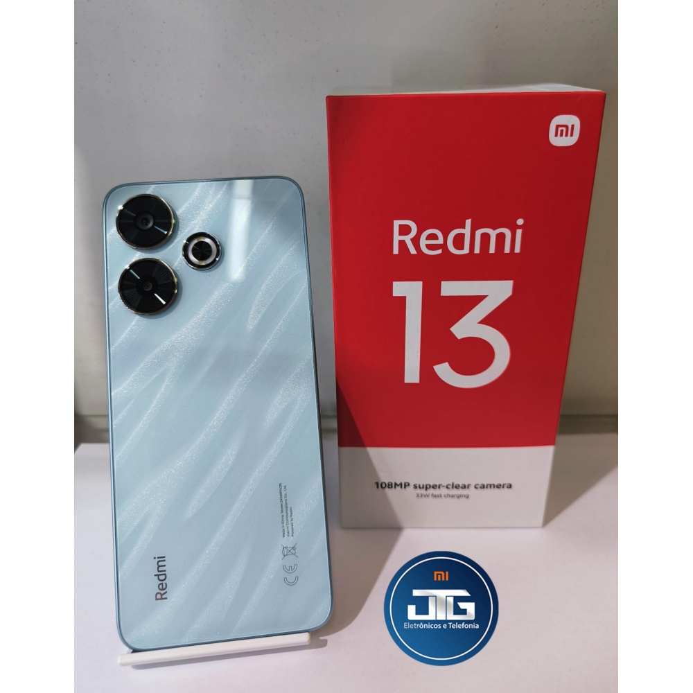 Redmi 13 4g 8gb Ram 256gb Armazenamento Interno Jtg Eletrônicos