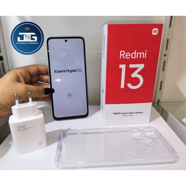 Redmi 13 4g 8gb Ram 256gb Armazenamento Interno Jtg Eletrônicos